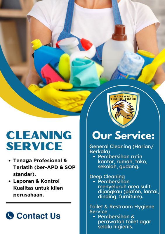 jasa tenaga kebersihan (cleaning servis)