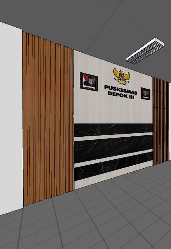 Backdrop ruang meeting