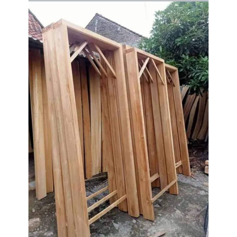 Pas. Kusen Kayu Baru ( Jati )
