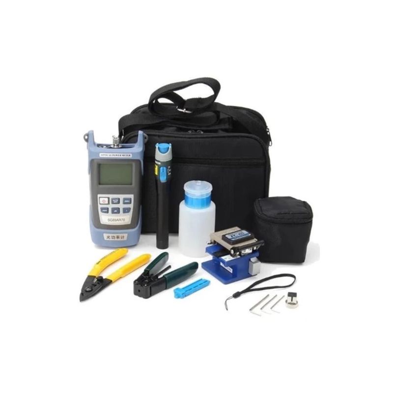 FTTH Tool Kit SET Lengkap OPM VFL Cleaver FO Fiber Optic