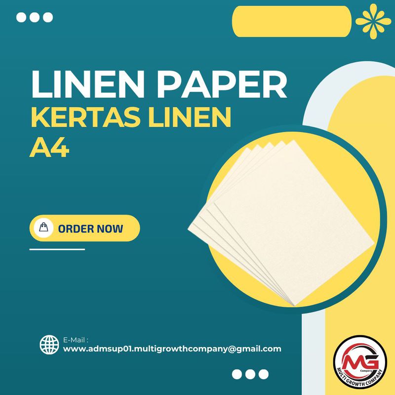 Kertas Linen A4 Putih