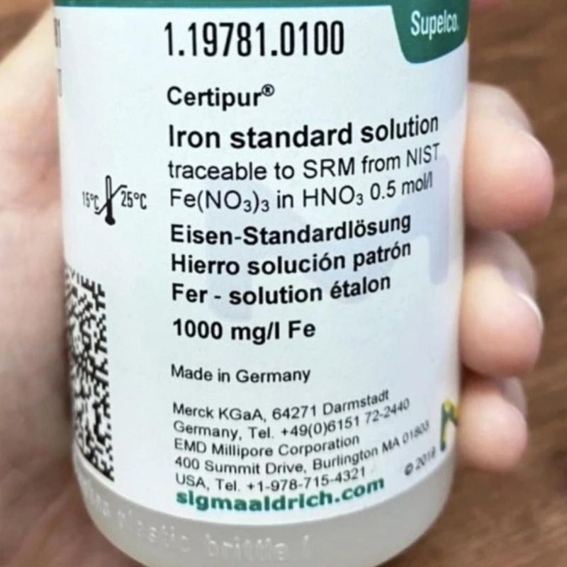 1.19781 Iron standard solution - Merck - 100 ML