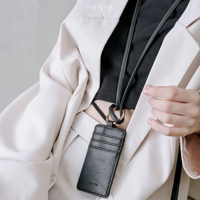 ID Card / Lanyard Warna Hitam