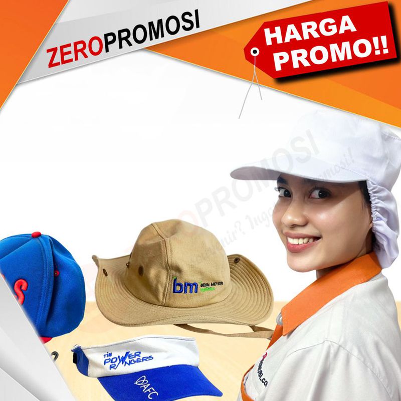 Produksi Aneka Topi Promosi Custom untuk Branding Perusahaan Kamu!