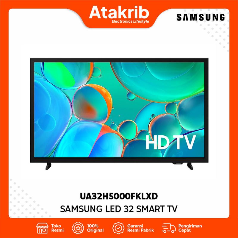 LED SMART TV 32 INCH MEREK SAMSUNG, TYPE UA32H5000FKLXD
