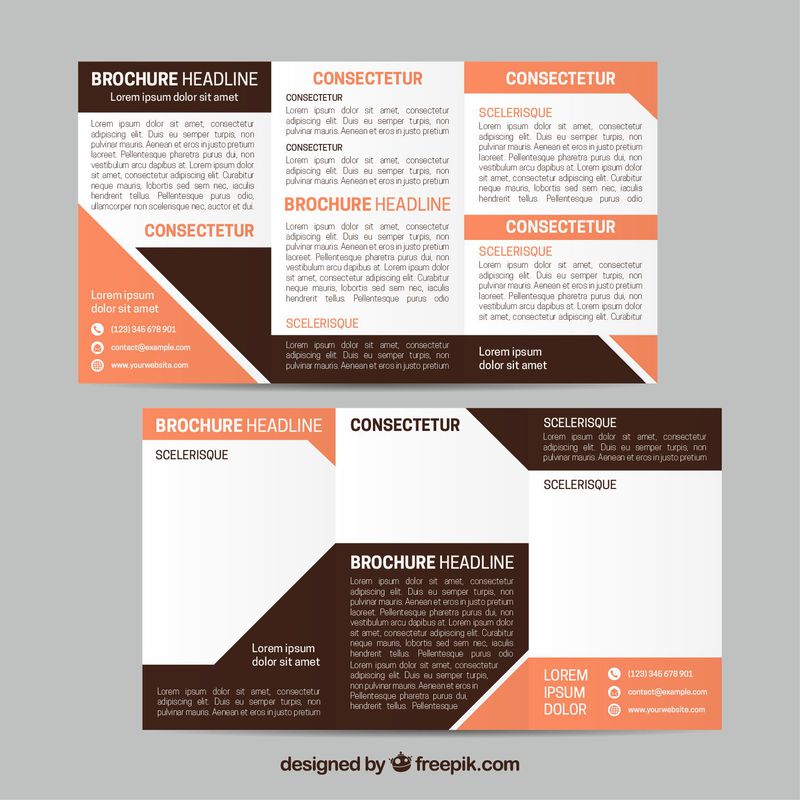 FLYER Lipat tiga Ukuran F4