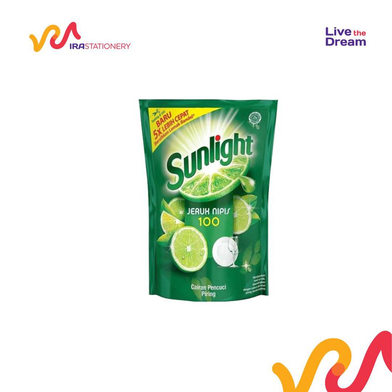 SUNLIGHT LIME NEW REFIL 375ML
