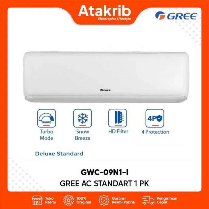AC SPLIT STANDART MEREK GREE, TYPE GWC-09N1A
