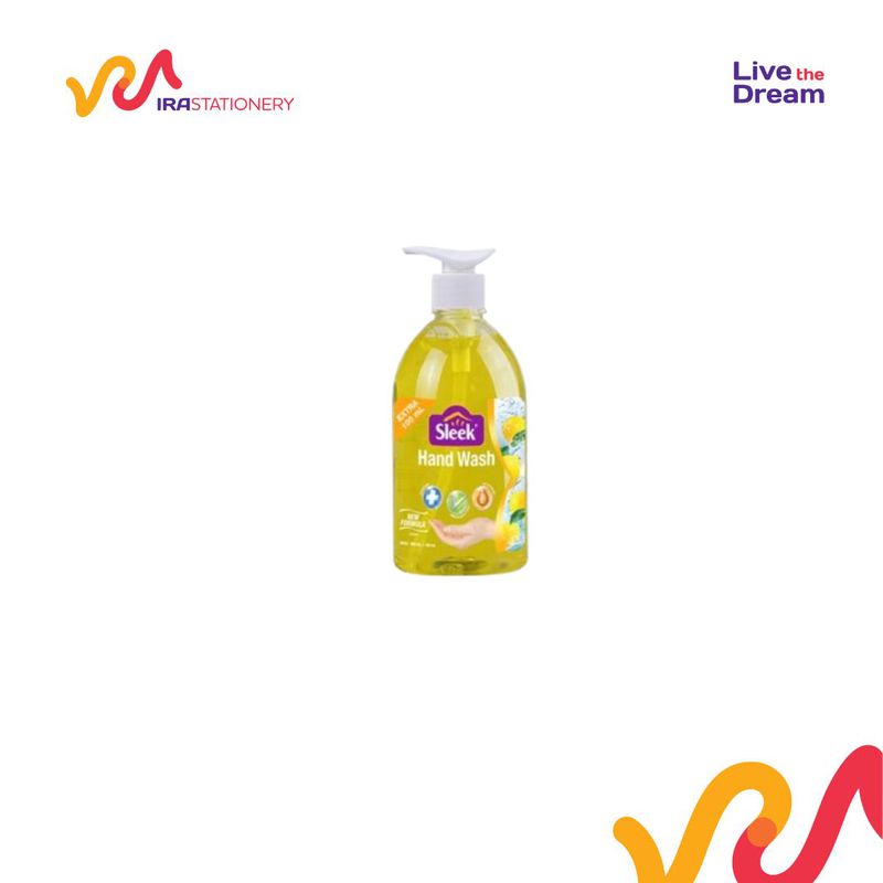 SLEEK HAND SOAP BOTOL LEMON 500ML