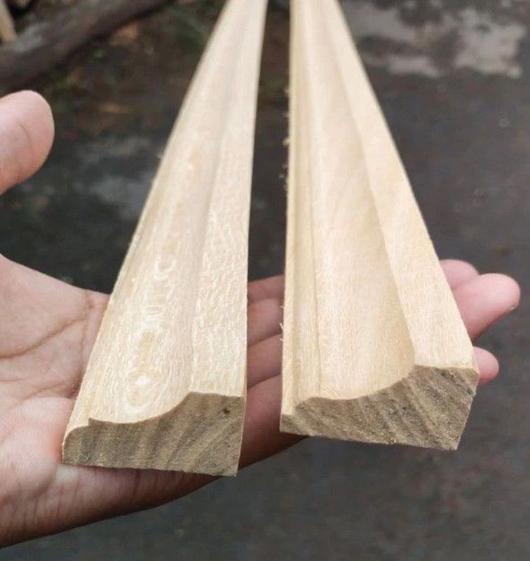 Lis Profil Kayu Meranti (1,5x1,5cm) / Lis Kayu Moulding / List profil ...