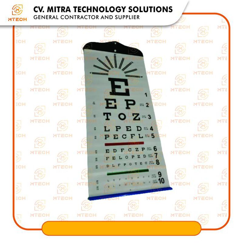 Snellen Chart Tes Mata Rabun Jauh