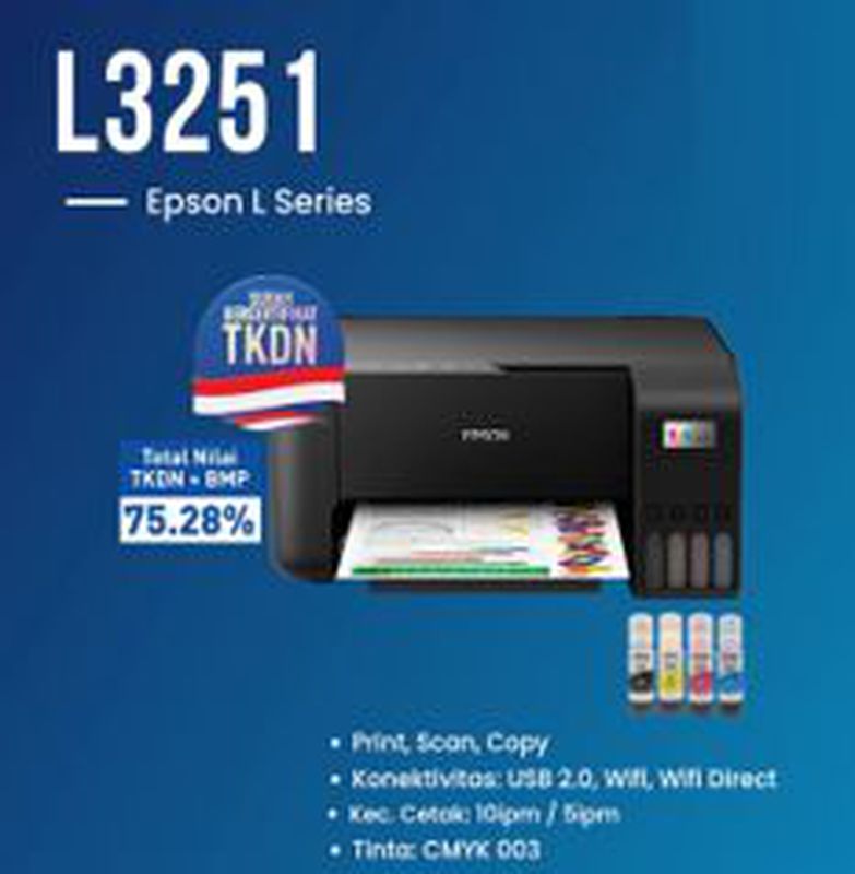 Printer Ink Jet - Epson EcoTank L3251