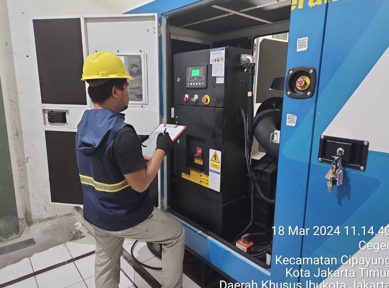 Service & maintenance genset serta Grouping Panel MDP