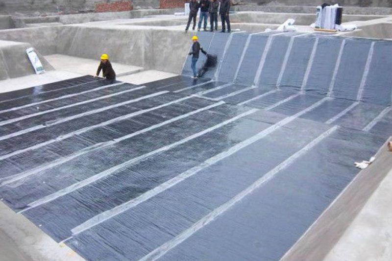 Pemasangan 1m2 Waterproofing Membrane Tape