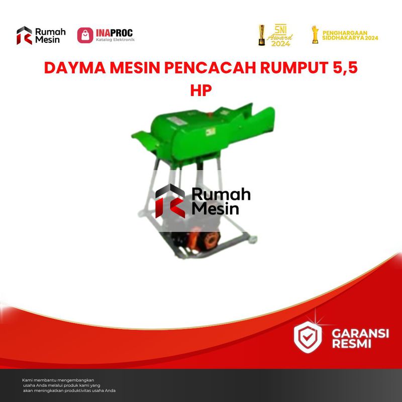 Dayma Mesin Pencacah Rumput 5,5 Hp
