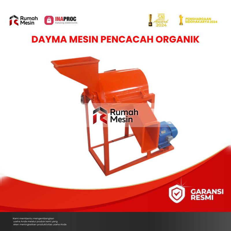 Dayma Mesin Pencacah Organik