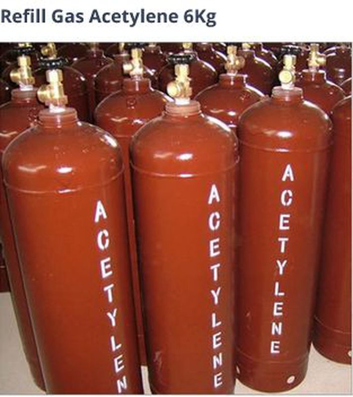 Refill Gas Acetylene 6Kg