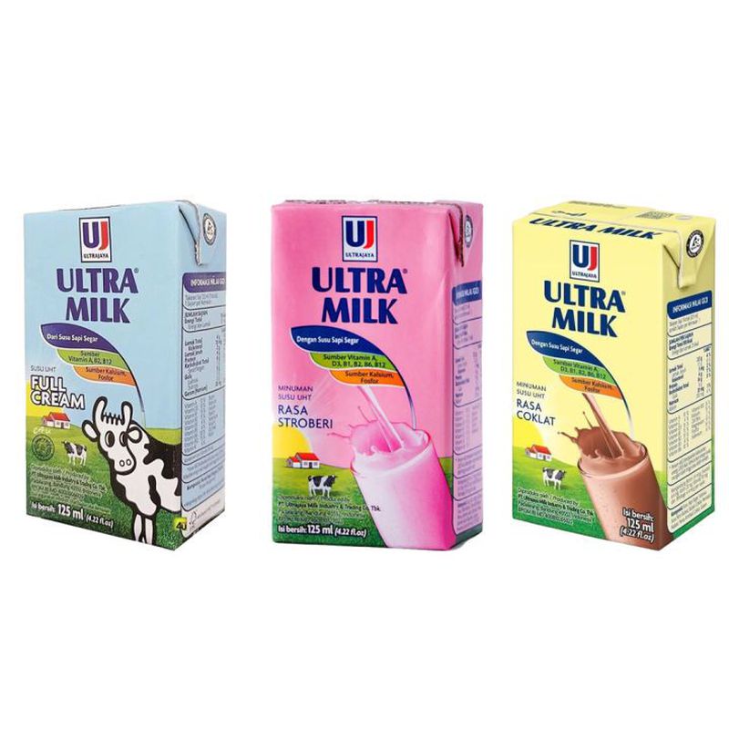 SUSU ULTRA 125 ML - COKELAT
