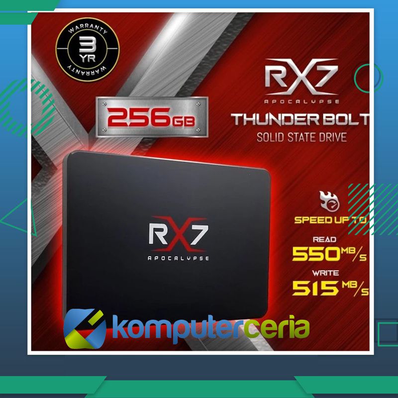 SSD 256 GB RX7 SATA