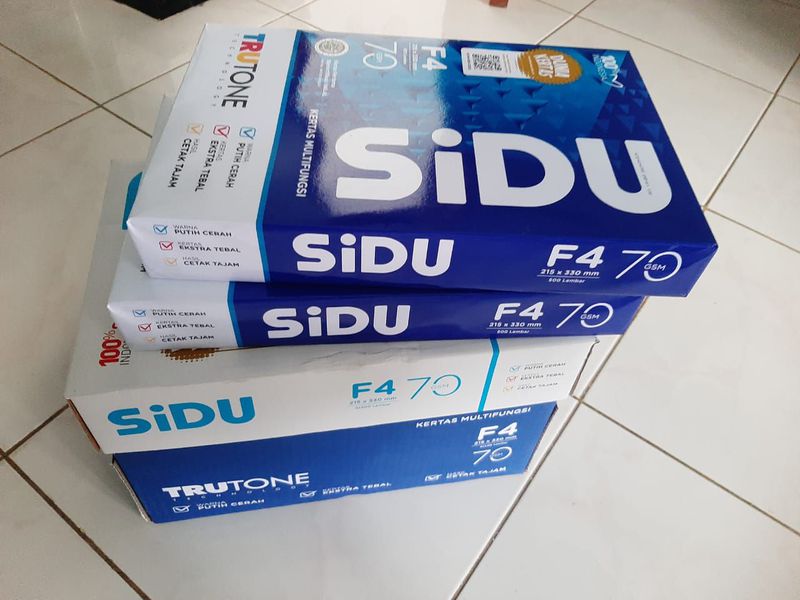 Kertas HVS F4, Ukuran 70 Gram
