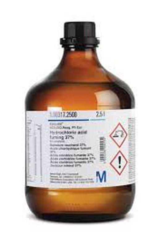hydrochloric acid merck - 2,5 liter