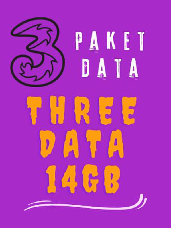 Paket Data Three 14 GB