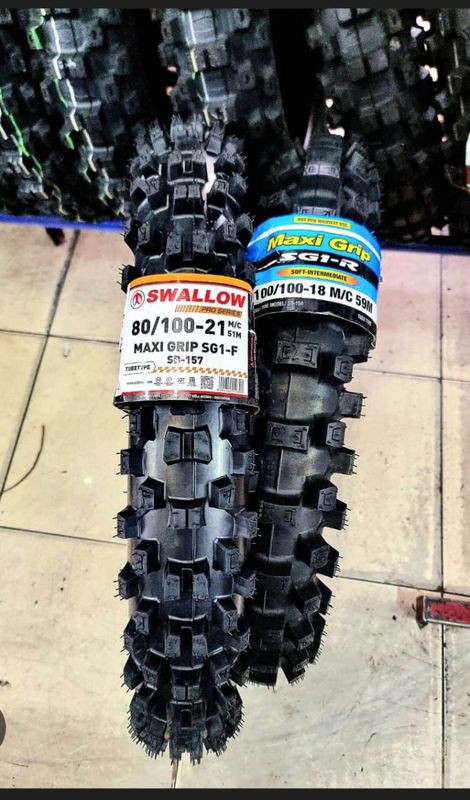 Ban luar (model tapak) motor Honda WR ukuran 80/100-21