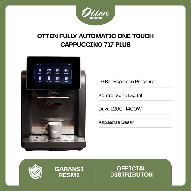 Otten - Fully Automatic One Touch Cappuccino 717 Plus