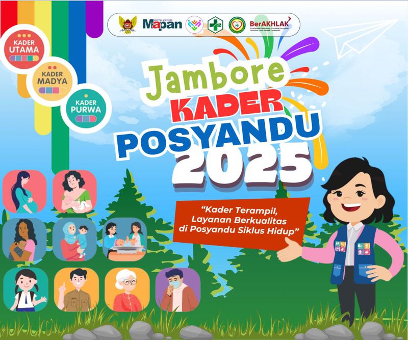 Banner Frontlite " Jambore Kader Posyandu 2025 " Uk. 300 x 250 cm