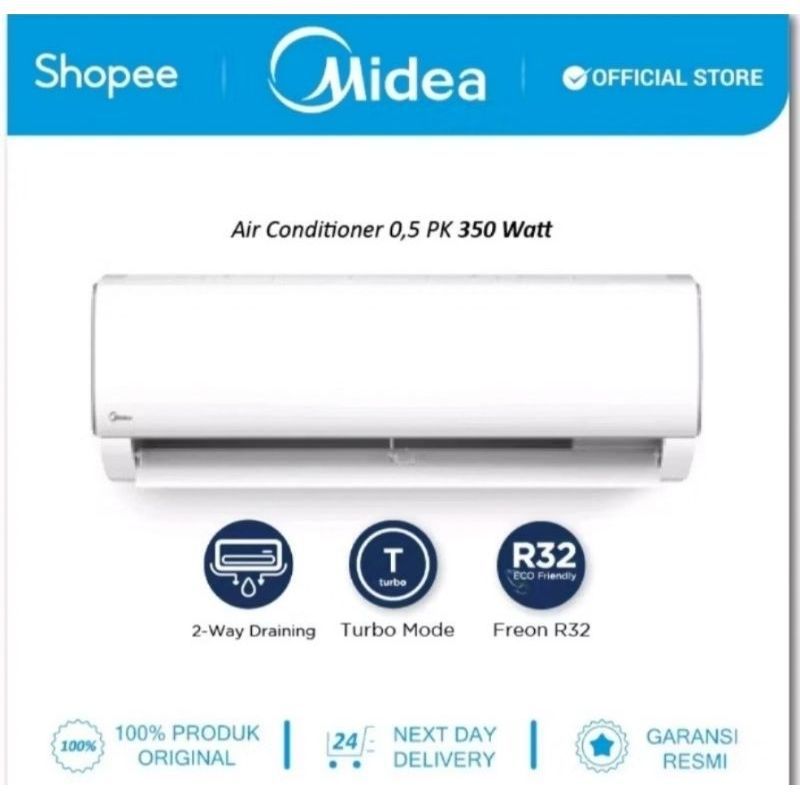 AC MIDEA 1 PK