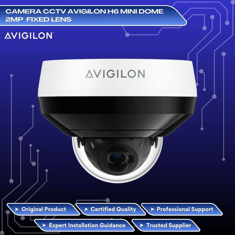 Camera CCTV Avigilon H6 Mini Dome 2MP Fixed Lens