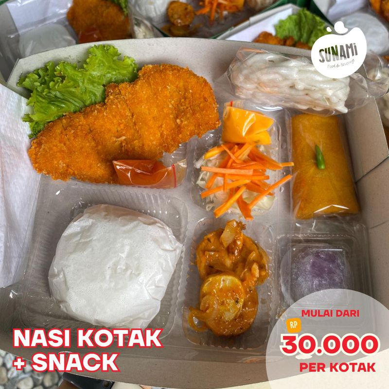 Nasi Snack Box Sunami - Paket C