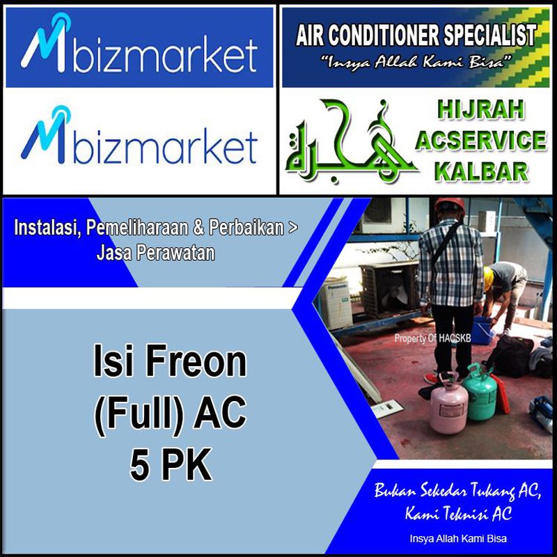 ISI FREON (FULL) AC 5 PK - 8 Meter