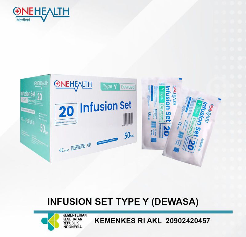 Onehealth Infusion Set Dewasa (Type Y)