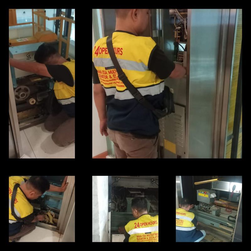 Maintenance Elevator 4 Lantai