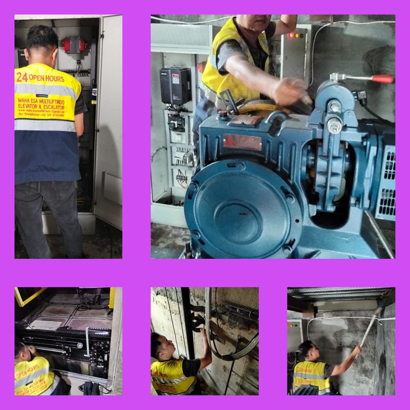 Maintenance Elevator 8 Lantai