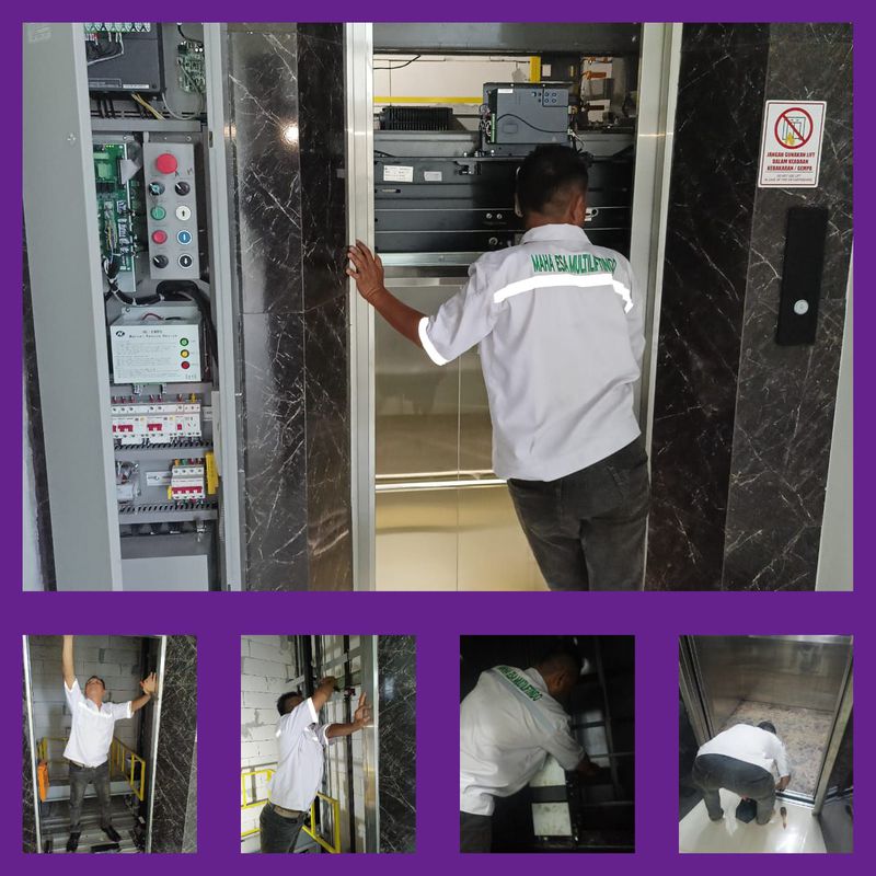 Maintenance Elevator 6 Lantai