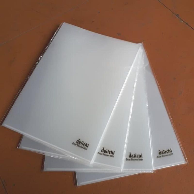 MAP L DAICHI UKURAN A4 / CLEAR SLEEVE A4 9001 PLASTIK BENING/PUTIH