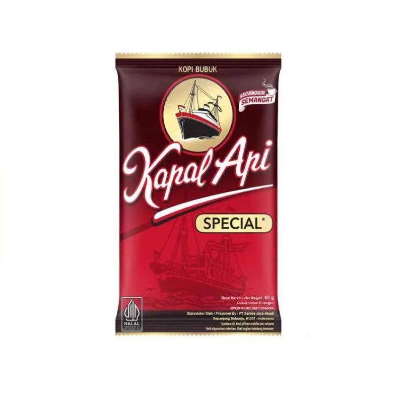 KAPAL API Kopi Bubuk 160 gram (20 pack/dus)