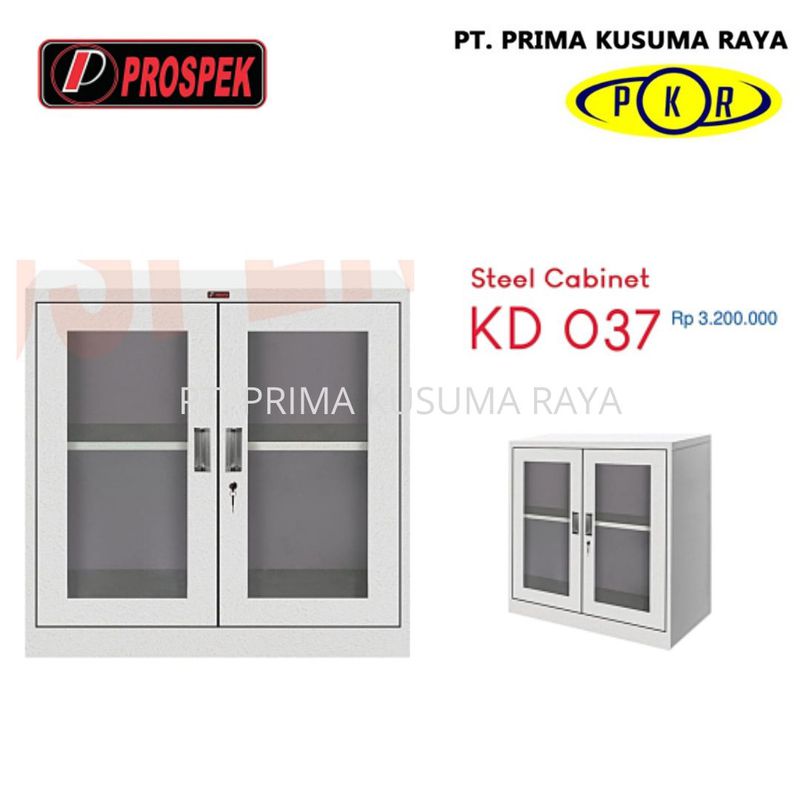 LEMARI ARSIP 1/2 TINGGI MEREK PROSPEK KD 037