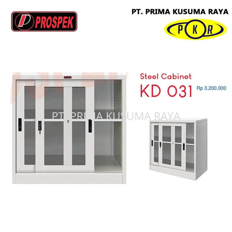 LEMARI ARSIP 1/2 TINGGI MEREK PROSPEK KD 031