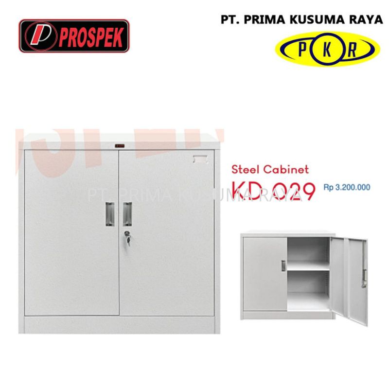 LEMARI ARSIP 1/2 TINGGI MEREK PROSPEK KD 029