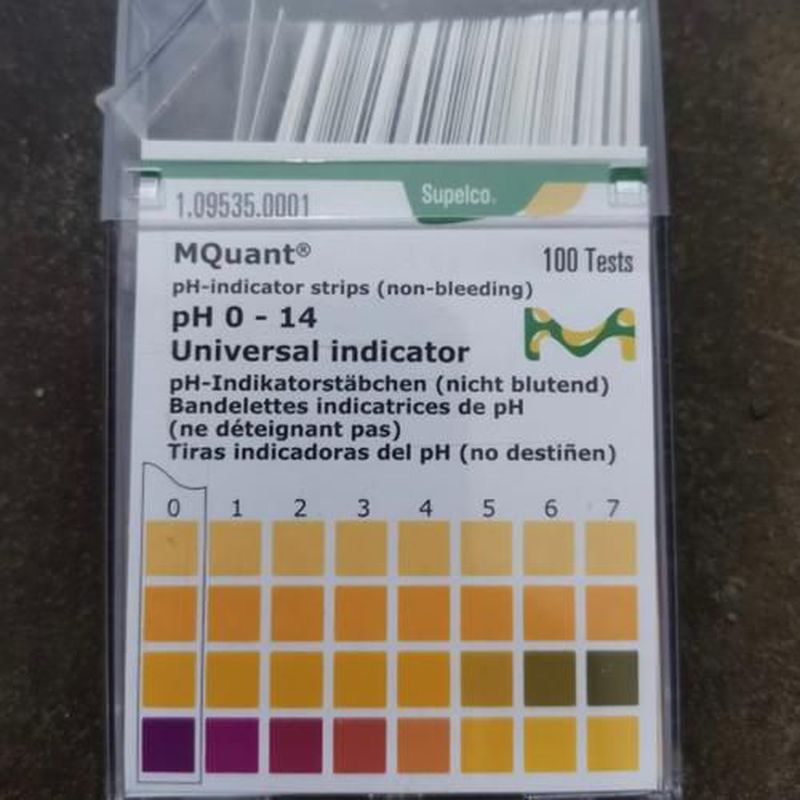 pH-indicator strips pH 0 - 14 Universal indicator