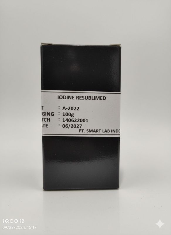 Iodine Resublimed - Smart Lab A-2022 - 500 Gram