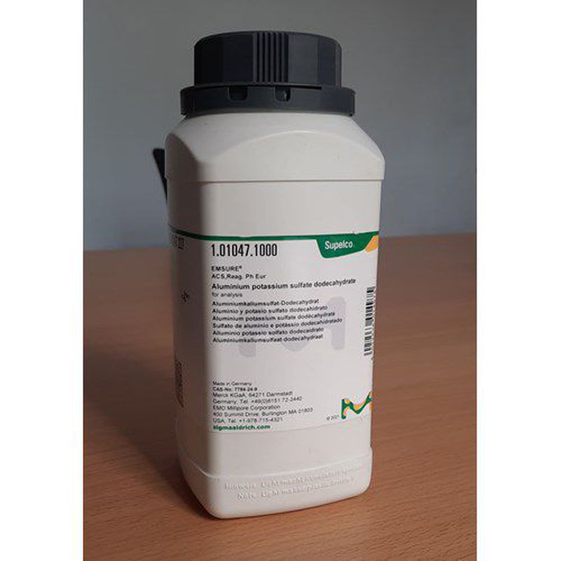 Aluminium potassium sulfate dodecahydrate - Merck Supelco 1.01047.1000