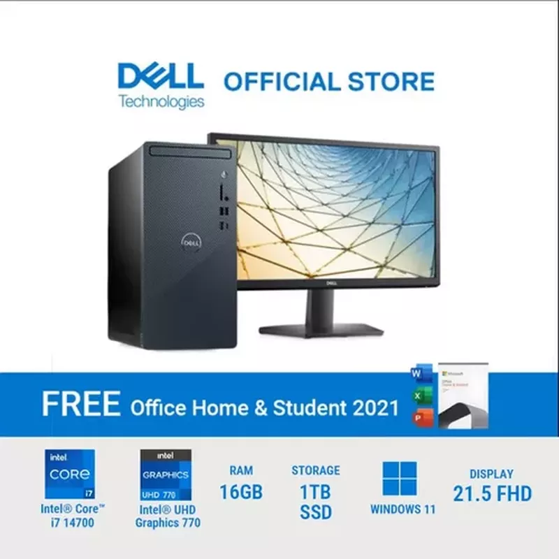 Dell Inspiron 3030 MT - Core i7-14700 16GB 512GB