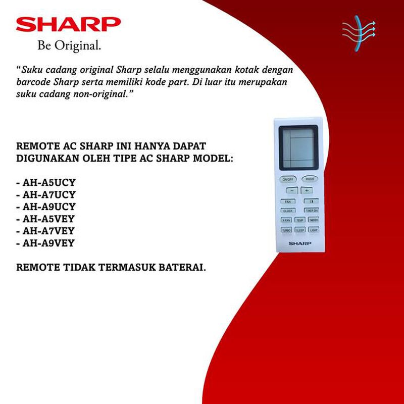 Remote AC Sharp