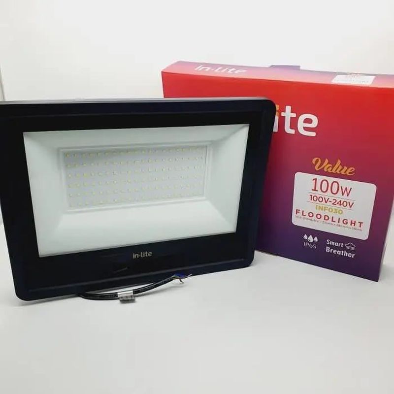 Lampu Sorot Kotak In-lite 100 Watt