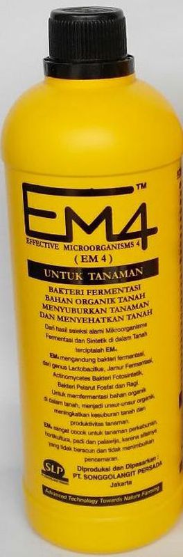 EM4 Pertanian Bakteri Starter Pengurai Sampah dan Bahan Organik 1 liter
