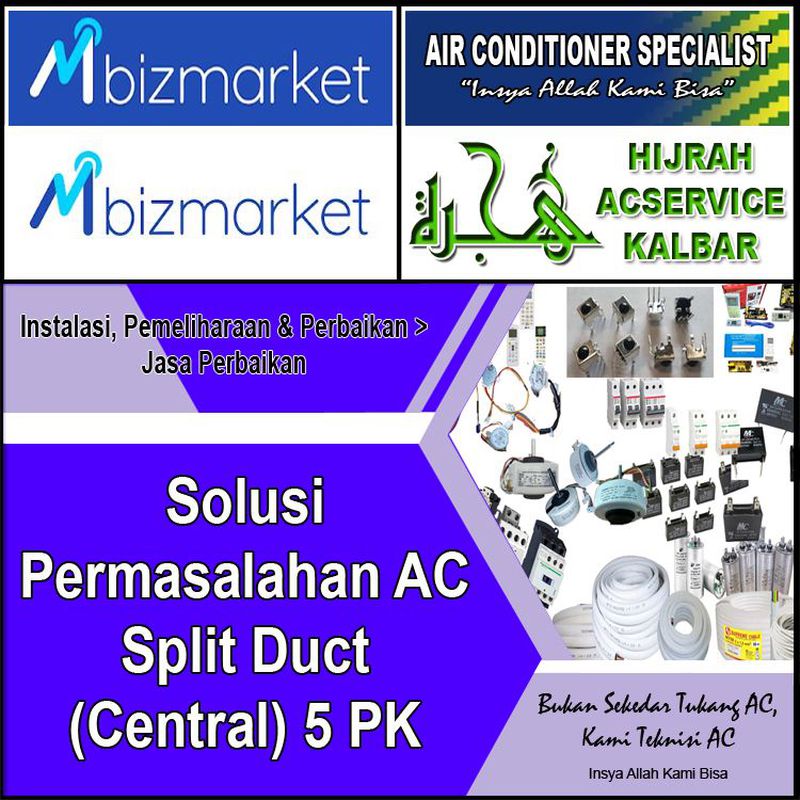 Solusi Permasalahan AC Split Duct (5 PK) - Baut Dan Mur